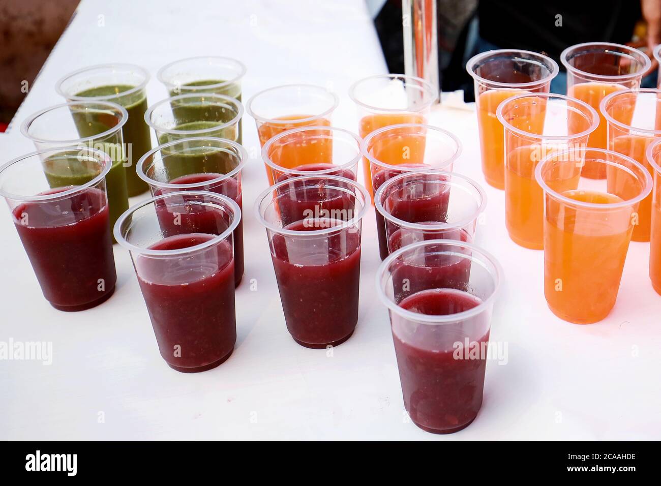 Wedding Event Catering Style Juices Recipe. Indian Welcome Drink Fresh ...