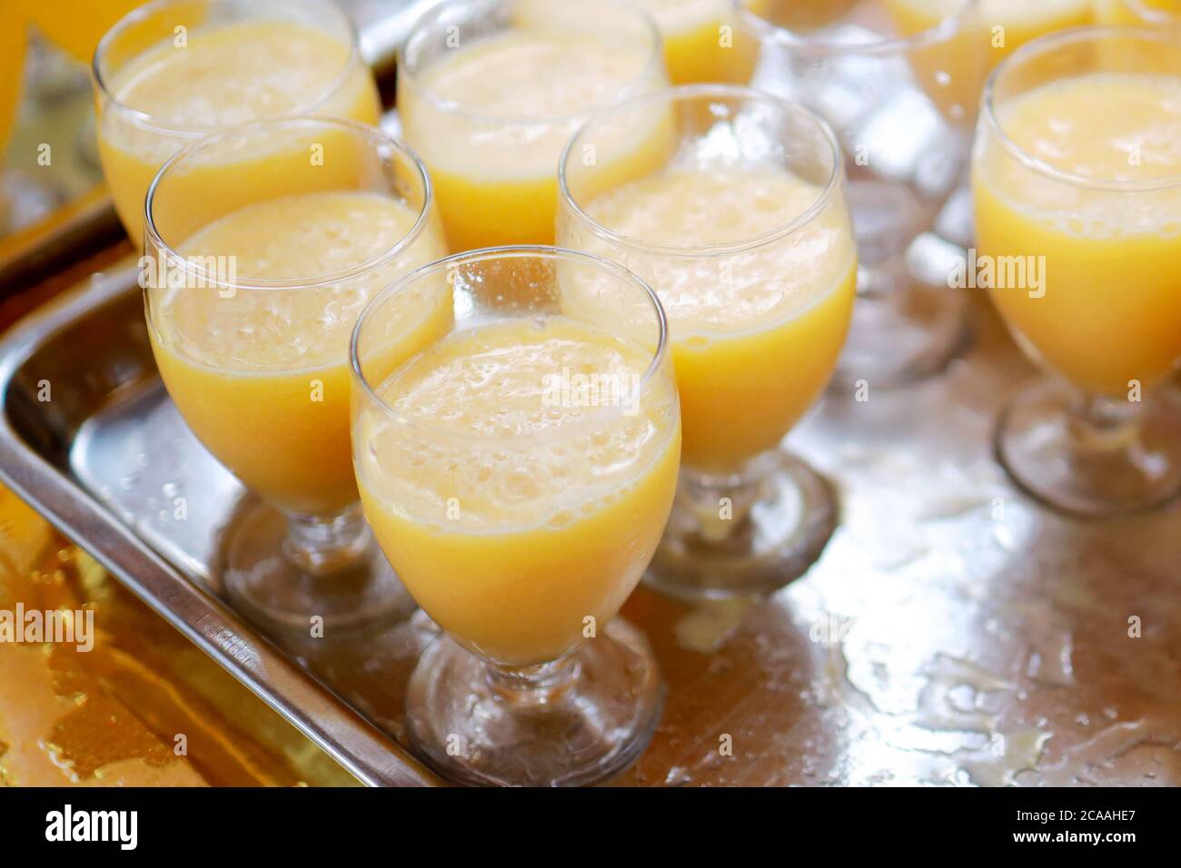 Wedding Event Catering Style Juices Recipe. Indian Welcome Drink Fresh ...