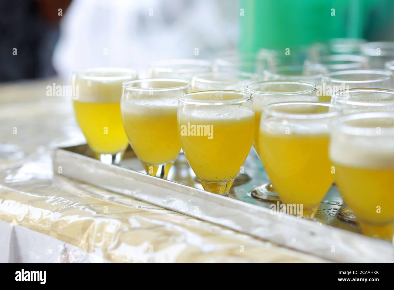 Wedding Event Catering Style Juices Recipe. Indian Welcome Drink Fresh ...