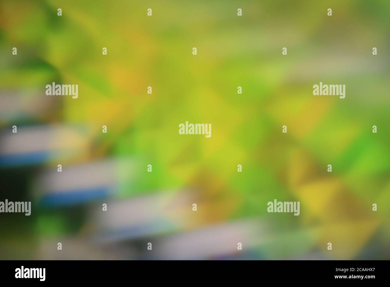 Abstract blurred background of various colorful objects Stock Photo - Alamy