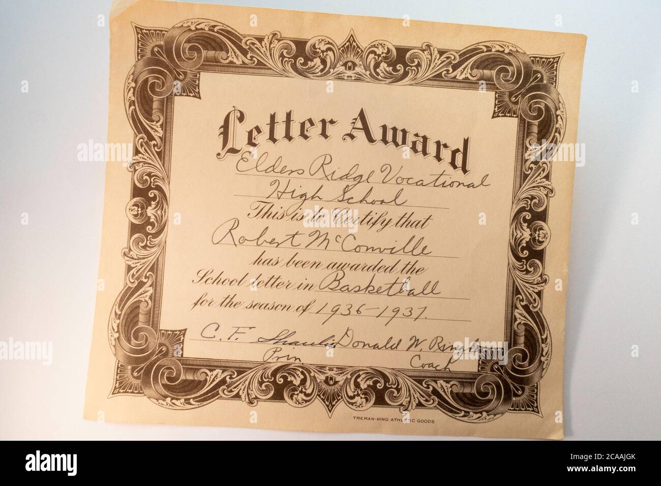 Official letter hi-res stock photography and images - Alamy