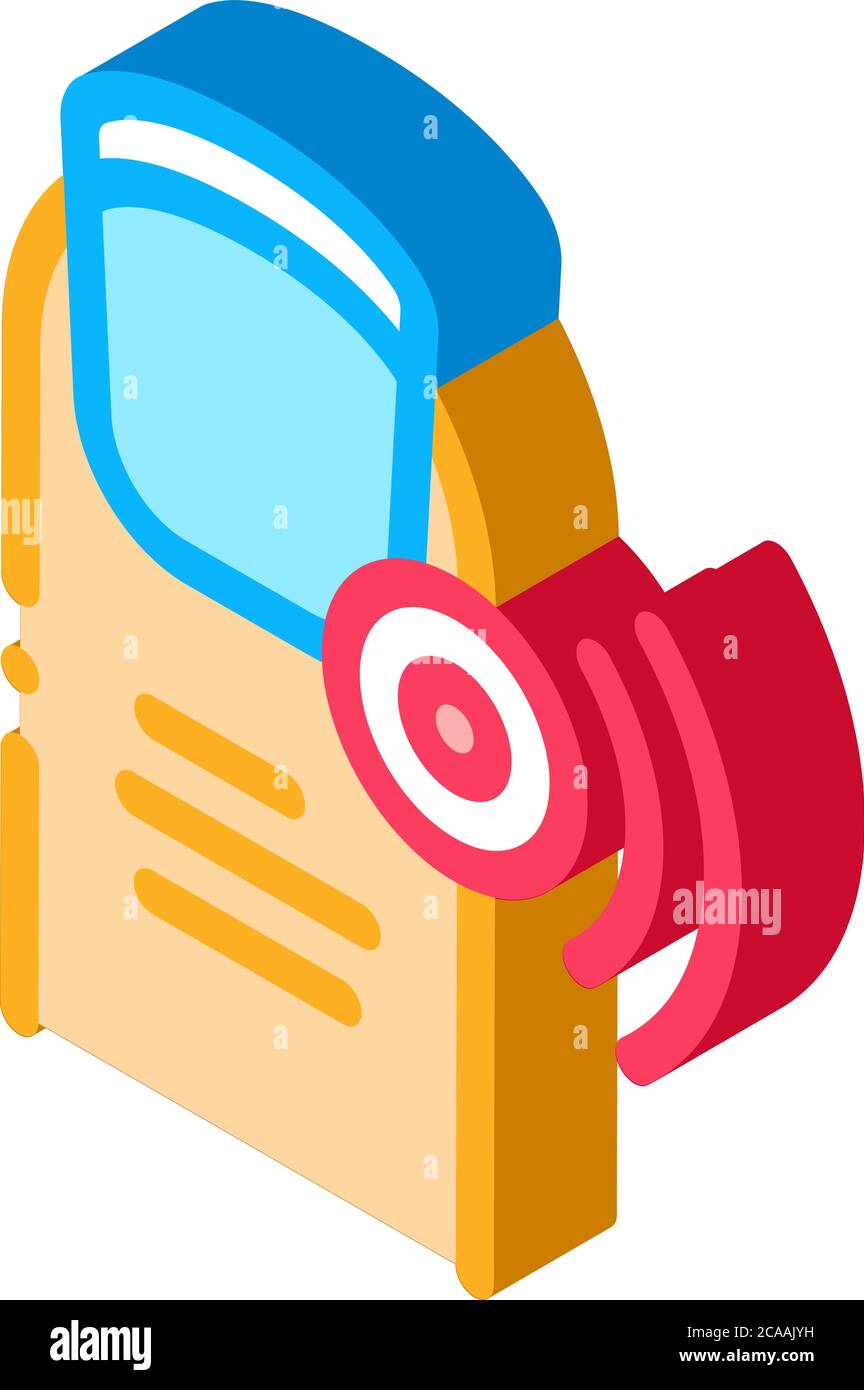 finger pain point isometric icon vector illustration Stock Vector Image ...