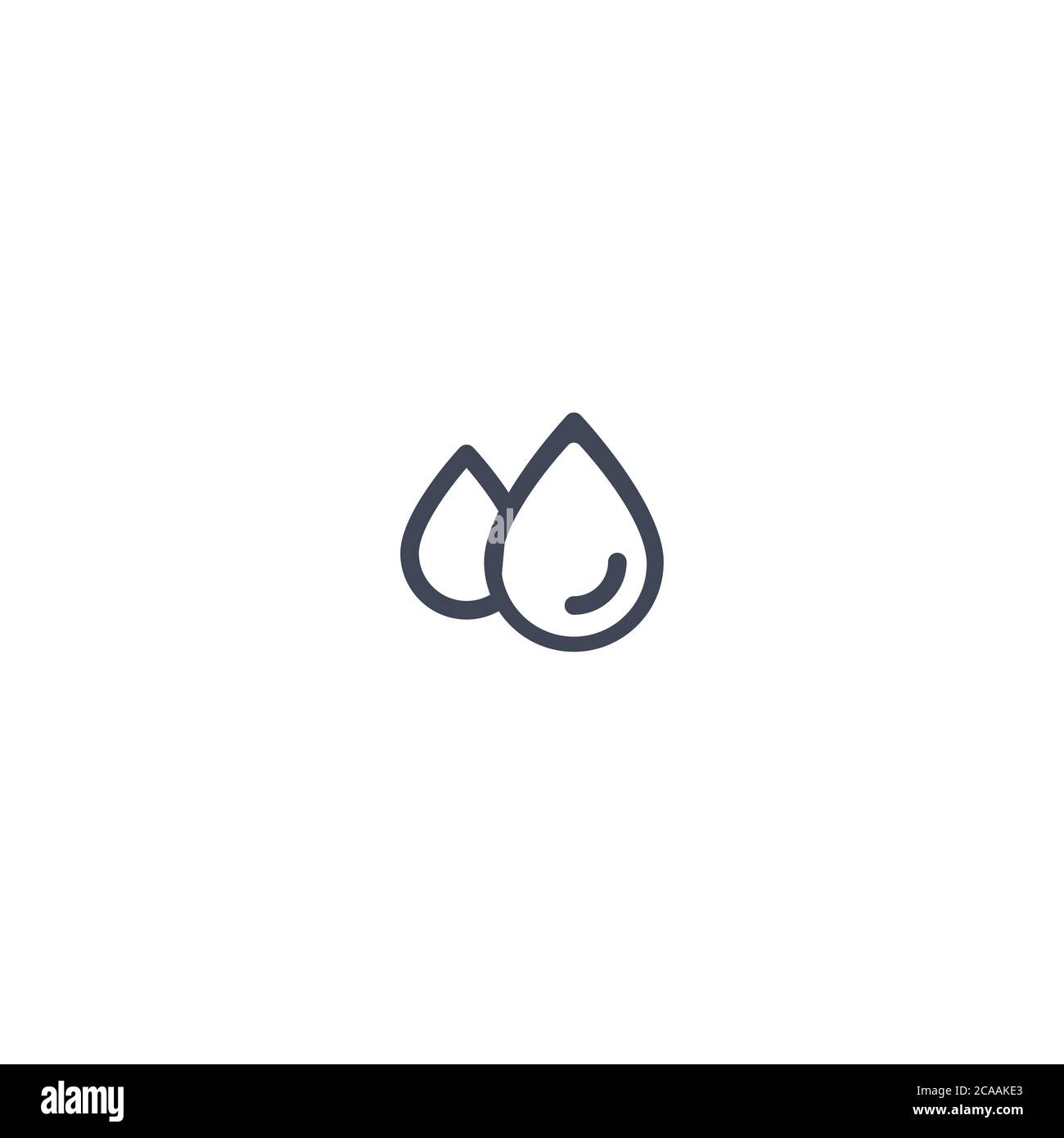 drop icon or logo isolated sign symbol vector illustration. Drop Vector ...