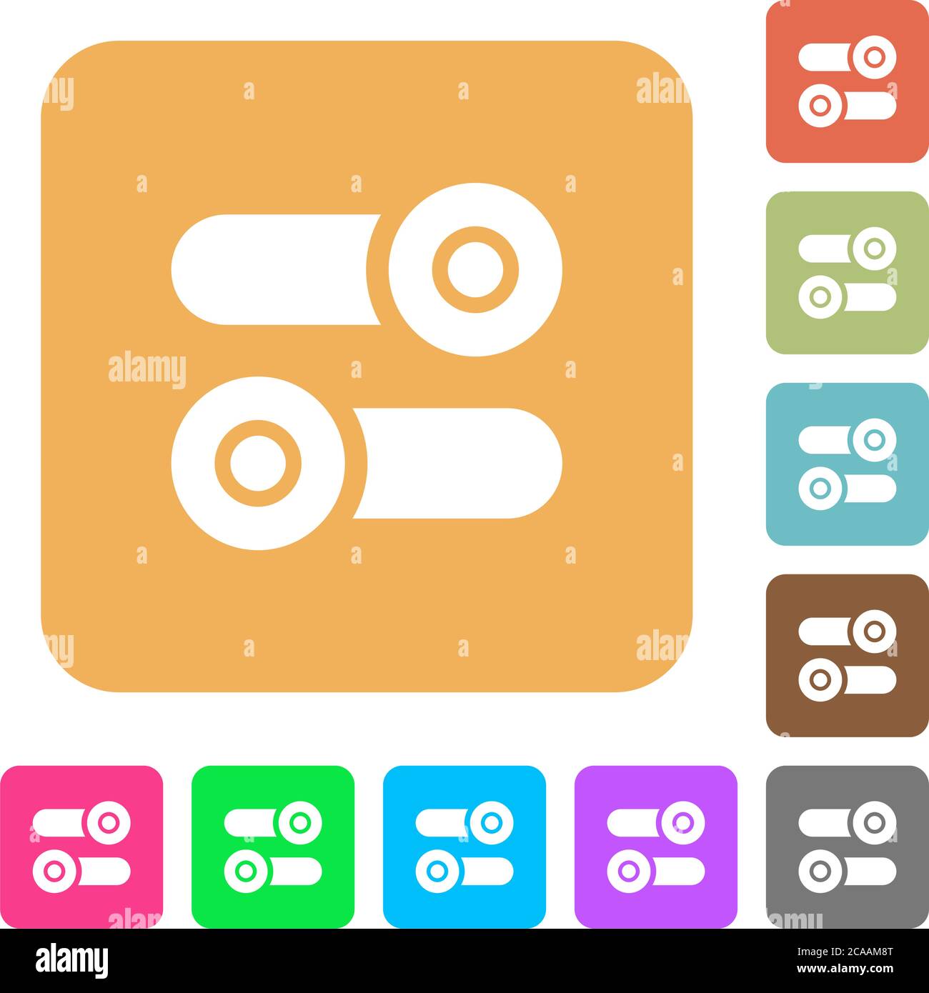 Multiple switches Cut Out Stock Images & Pictures - Alamy