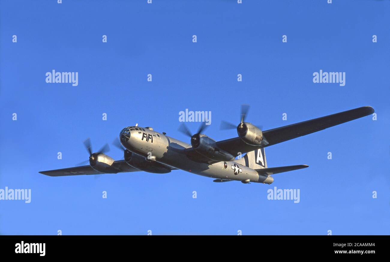 WWII BOEING B-29 Superfortress Bomber Stock Photo - Alamy