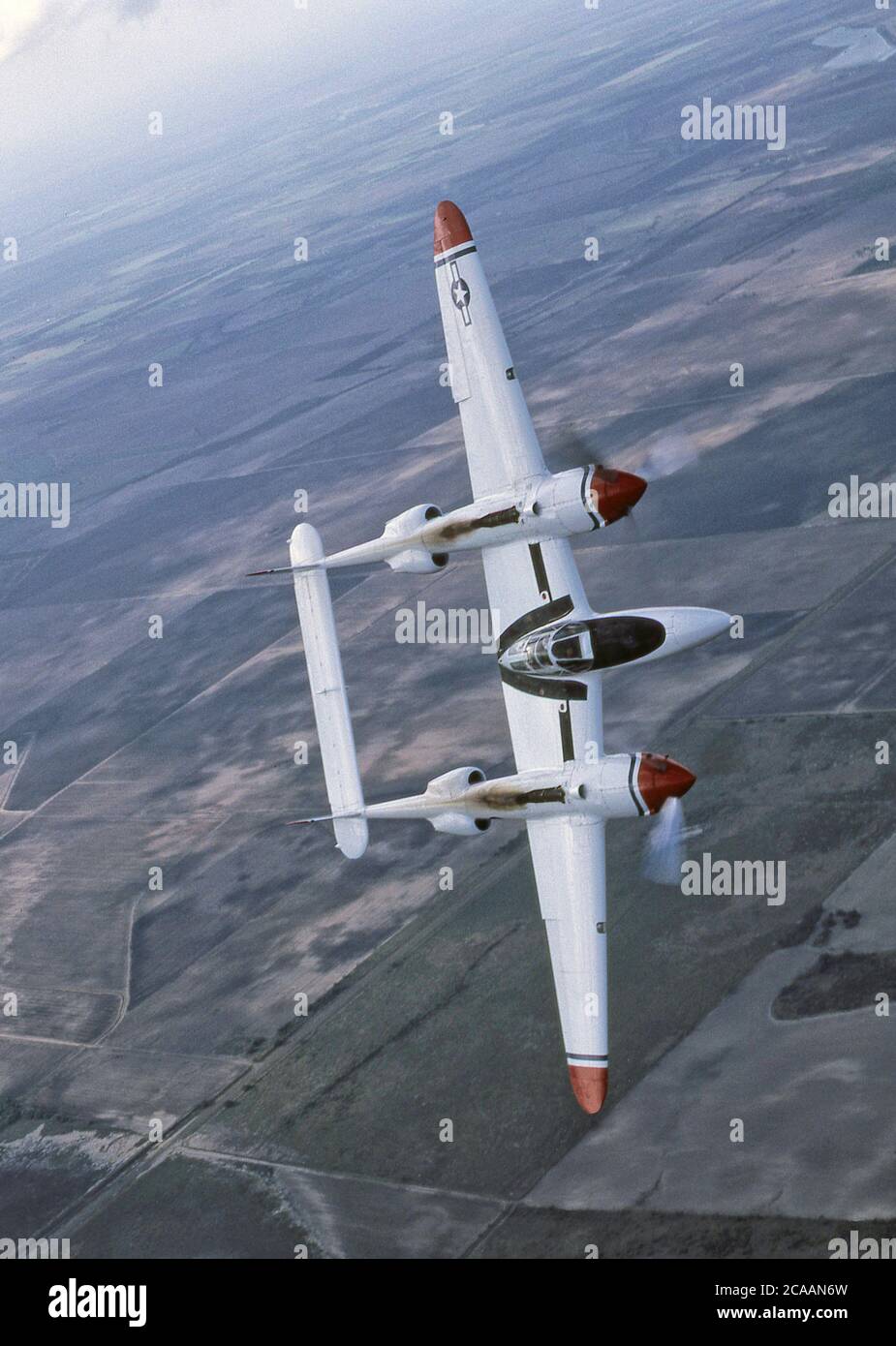 WWII Lockheed P-38 Lightening Fighter Airplane Stock Photo - Alamy