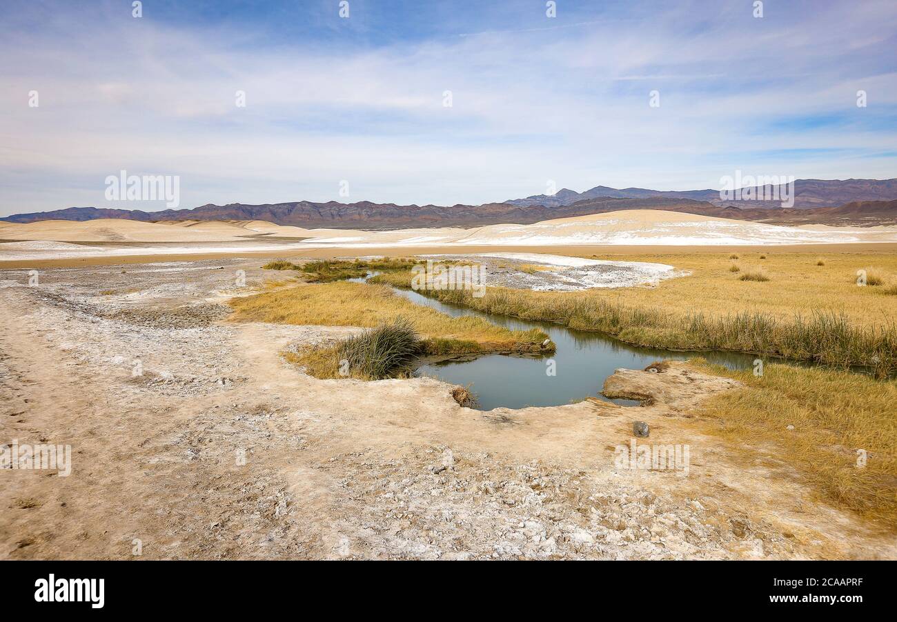 Tecopa Hot Springs Landscape Stock Photo - Alamy