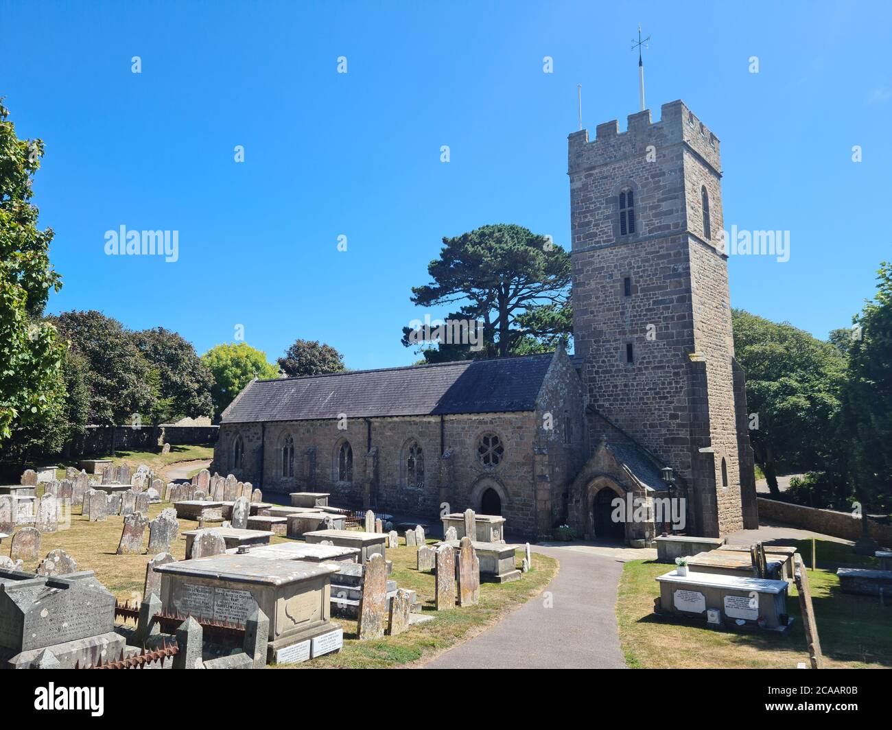 St Peter`s Church, Guernsey Channel Islands Stock Photo - Alamy