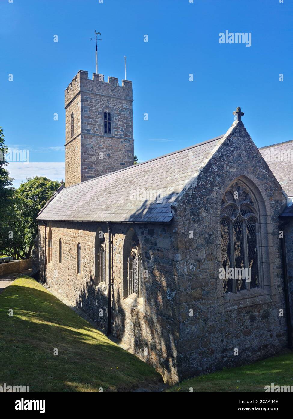 St Peter`s Church, Guernsey Channel Islands Stock Photo - Alamy