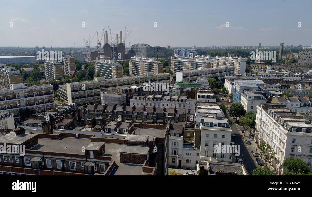 Pimlico london aerial hi-res stock photography and images - Alamy
