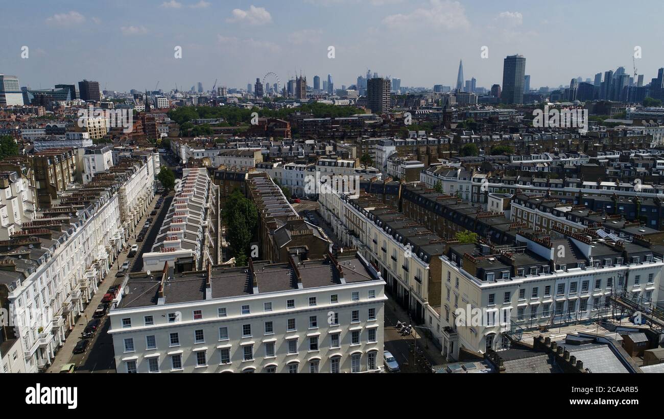 Pimlico london aerial hi-res stock photography and images - Alamy