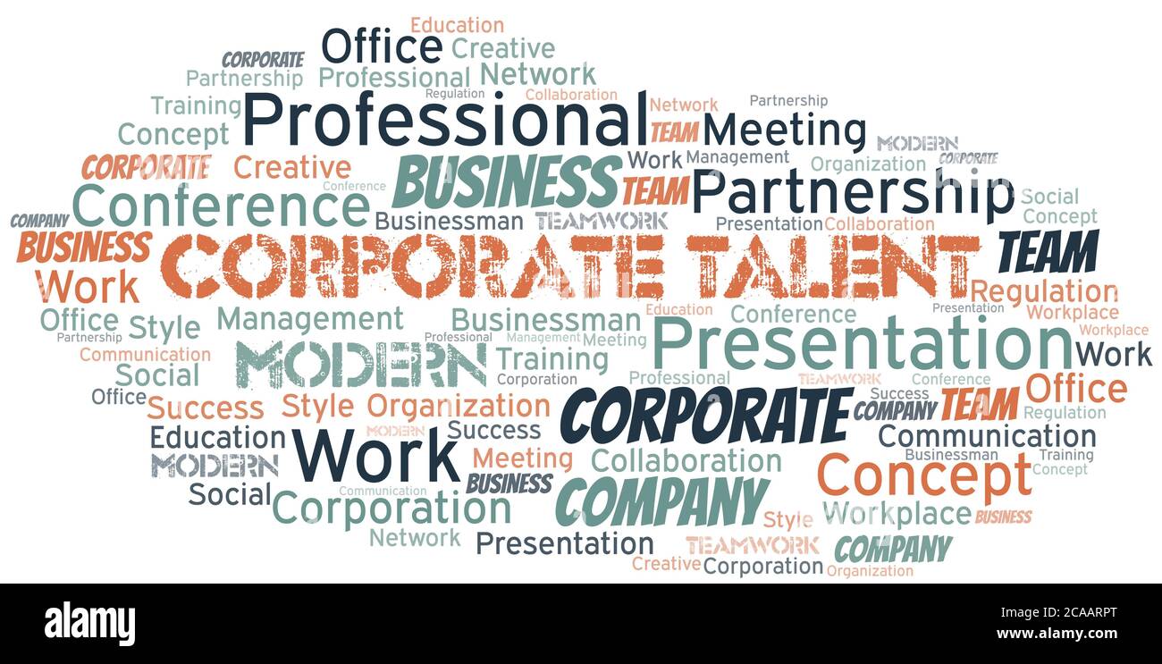 Talent word Stock Vector Images - Alamy