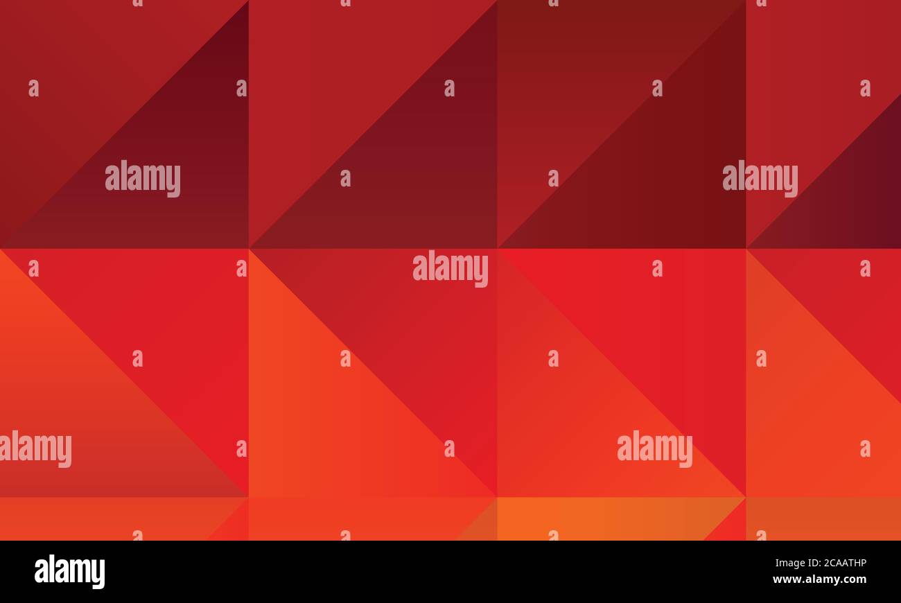 Red and orange polygonal abstract background. Great illustration for ...