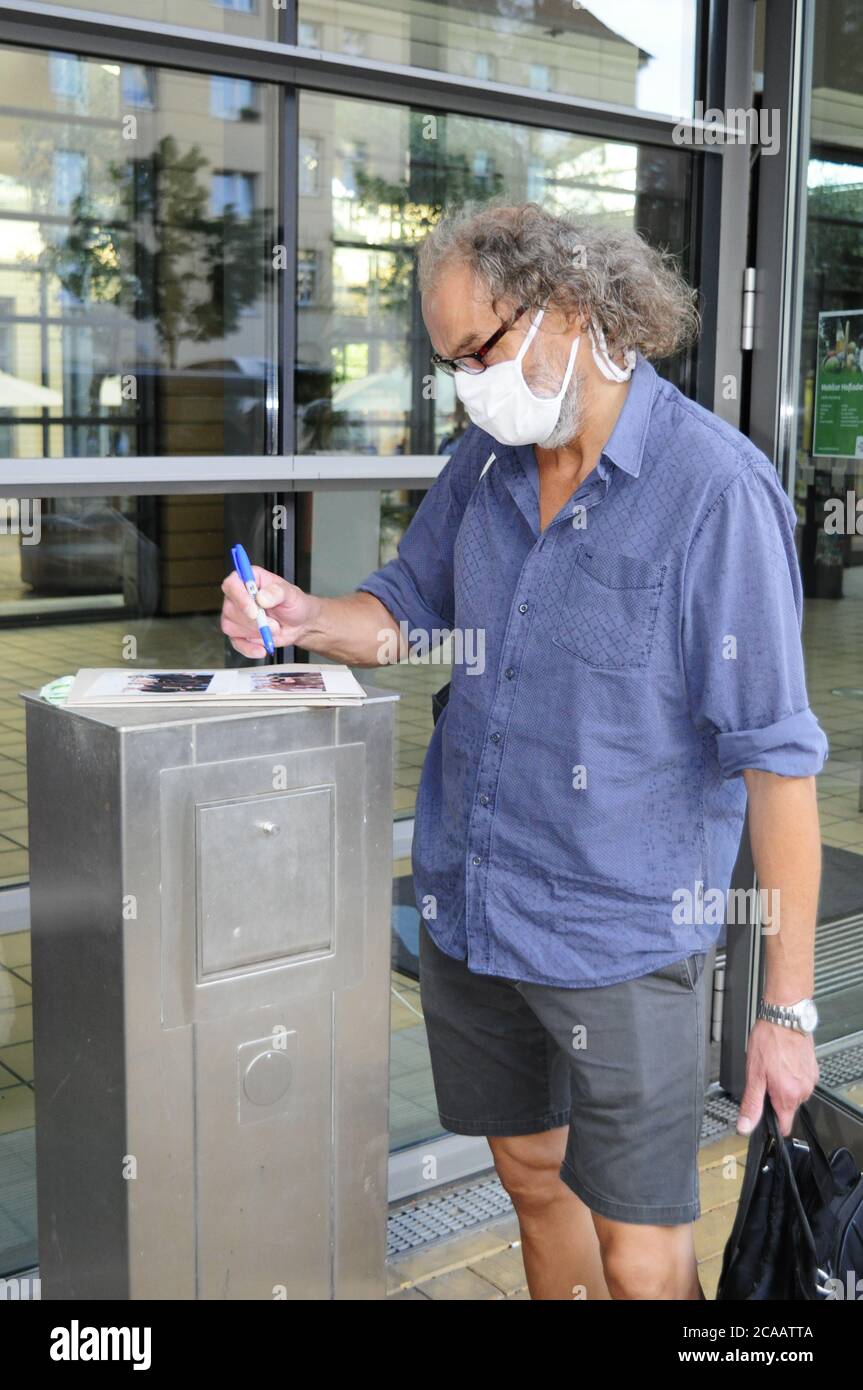 Hans-Timm „Timsen“ Hinrichsen / Santiano bei der Ankunft zur MDR ...