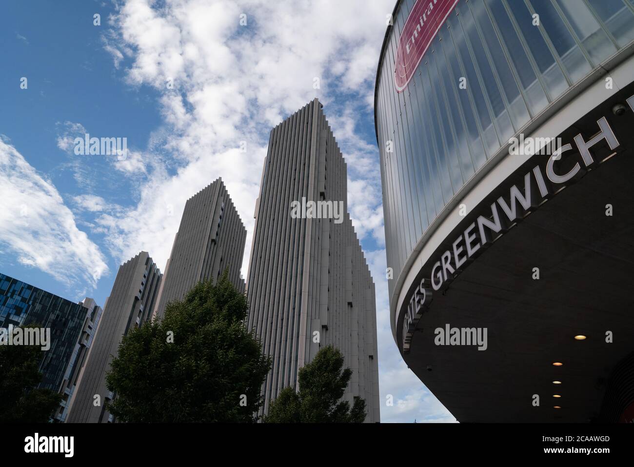 Upper Riverside, Greenwich Peninsula Stock Photo - Alamy