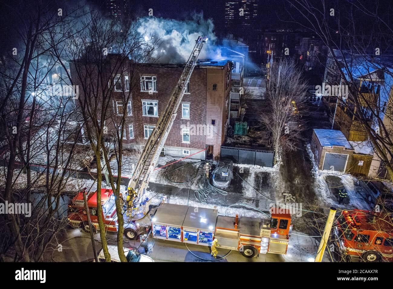 Fire truck ladder hi-res stock photography and images - Alamy