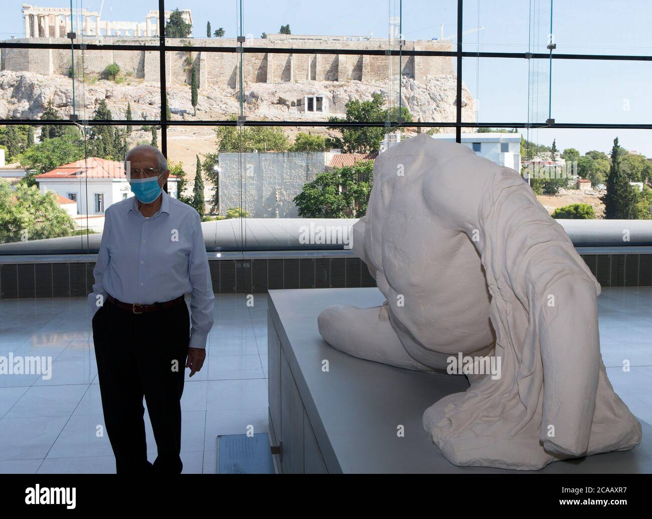 Athens, Greece. 3rd Aug, 2020. Professor Dimitrios Pandermalis ...