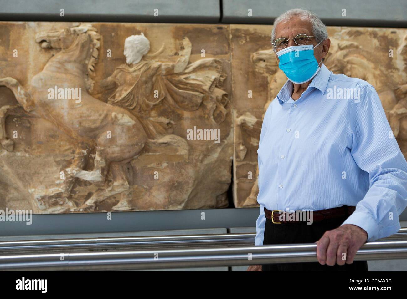 Athens, Greece. 3rd Aug, 2020. Professor Dimitrios Pandermalis ...