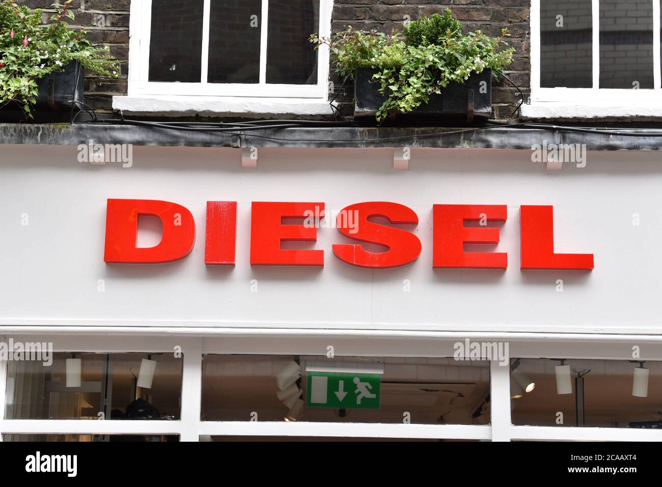 Diesel logo hi-res stock photography and images - Alamy