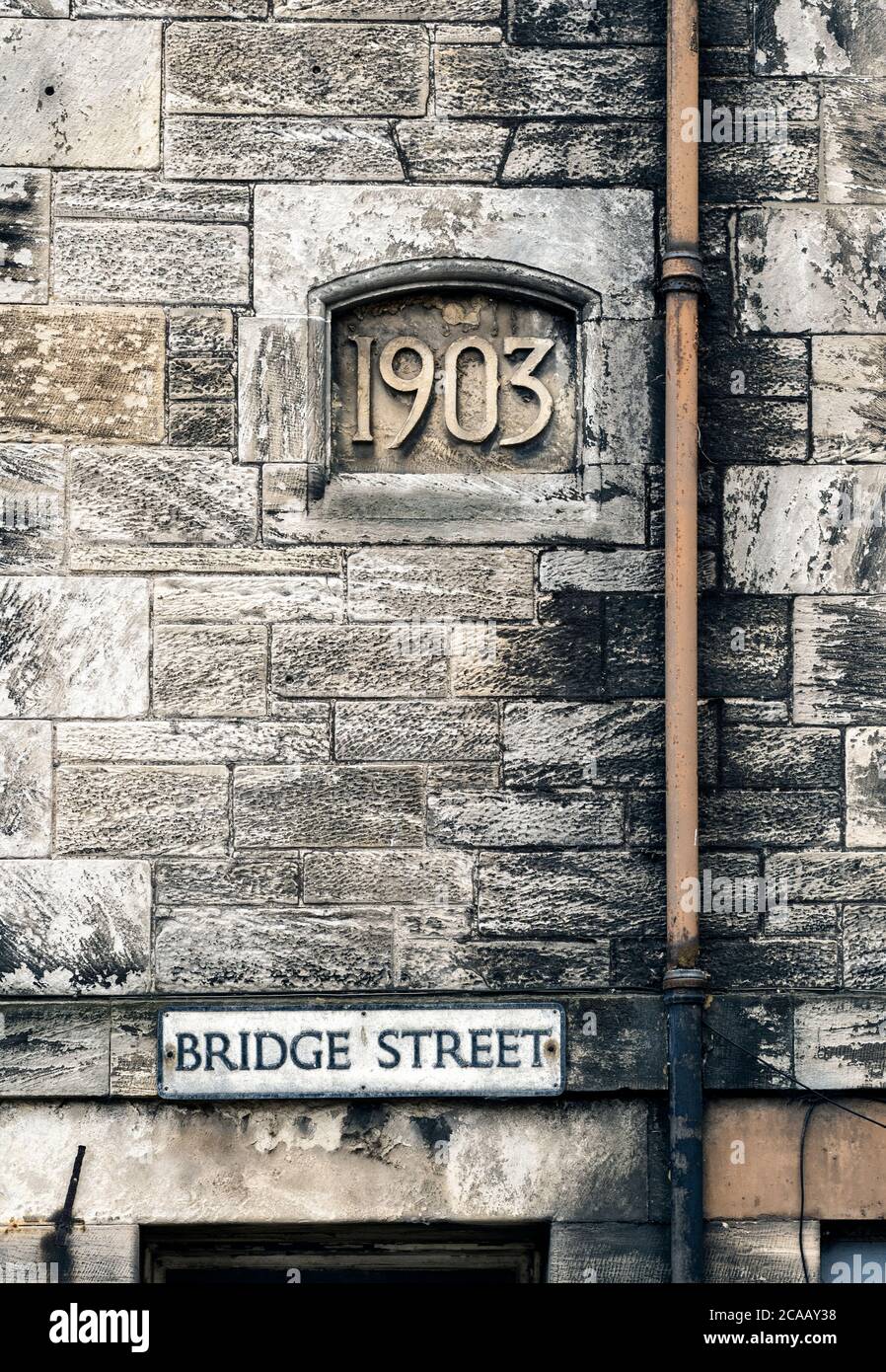 Bridge Street, Tranent, East Lothian, Scotland, UK Stock Photo - Alamy