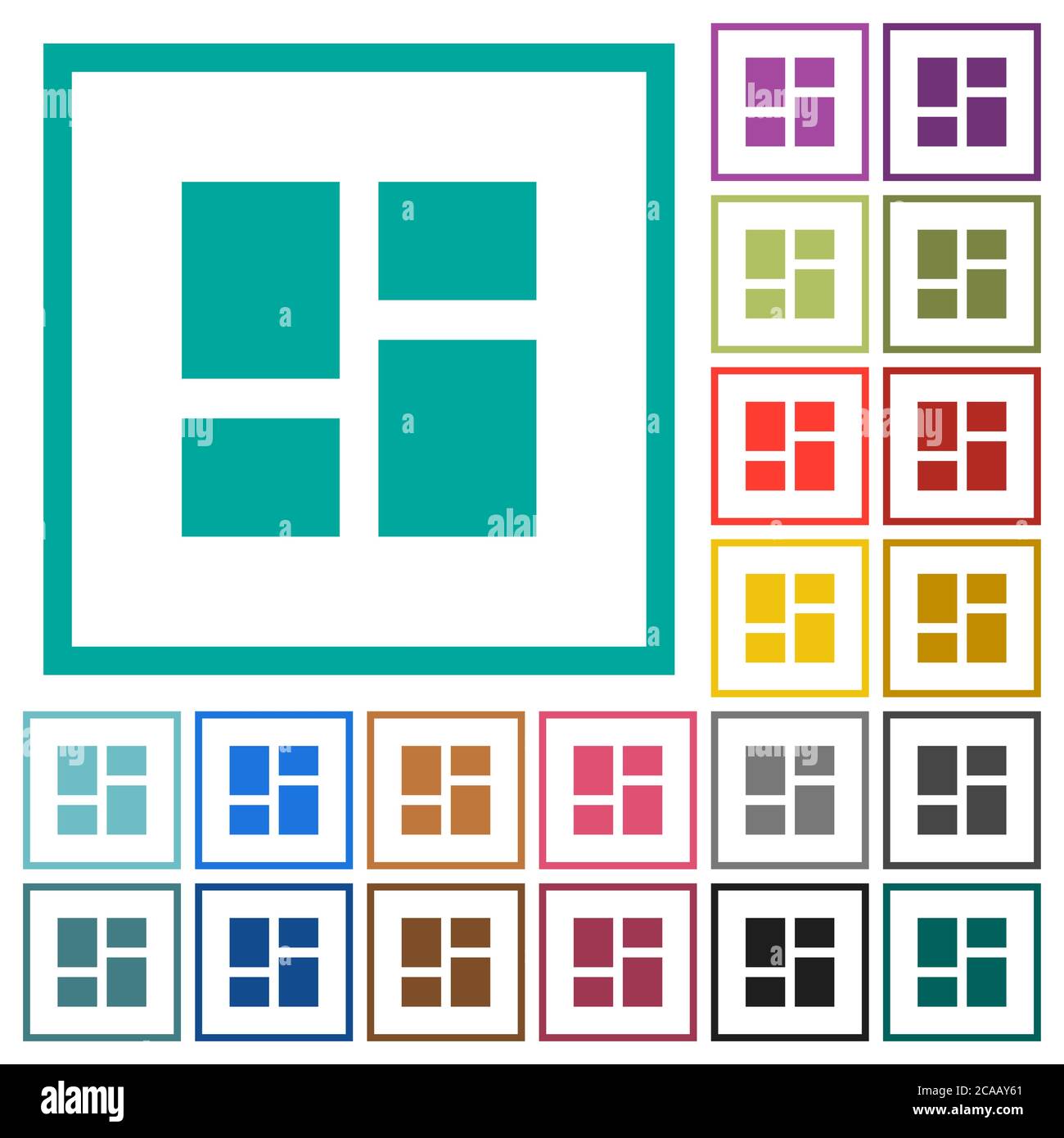 Admin dashboard panels flat hi-res stock photography and images - Alamy