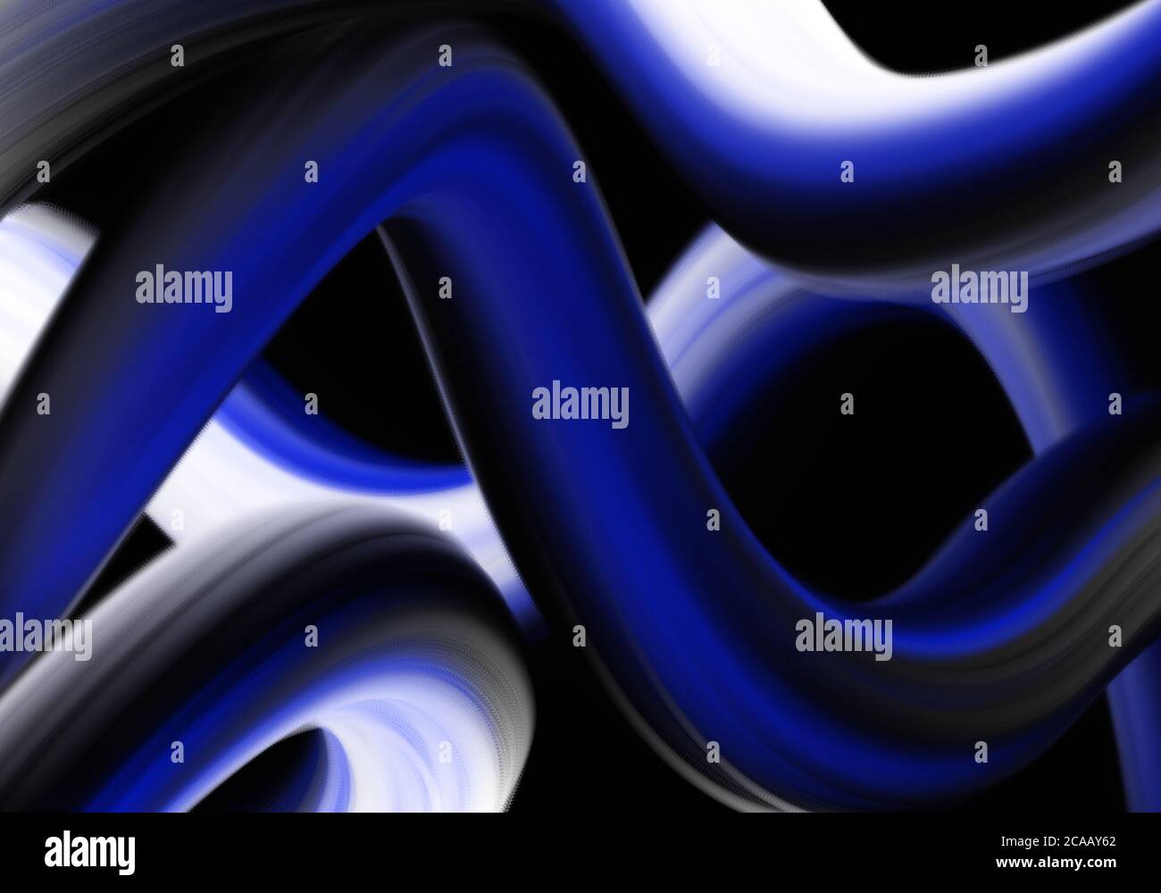 3d curved lines with black background for wallpaper, backdrop, banner ...