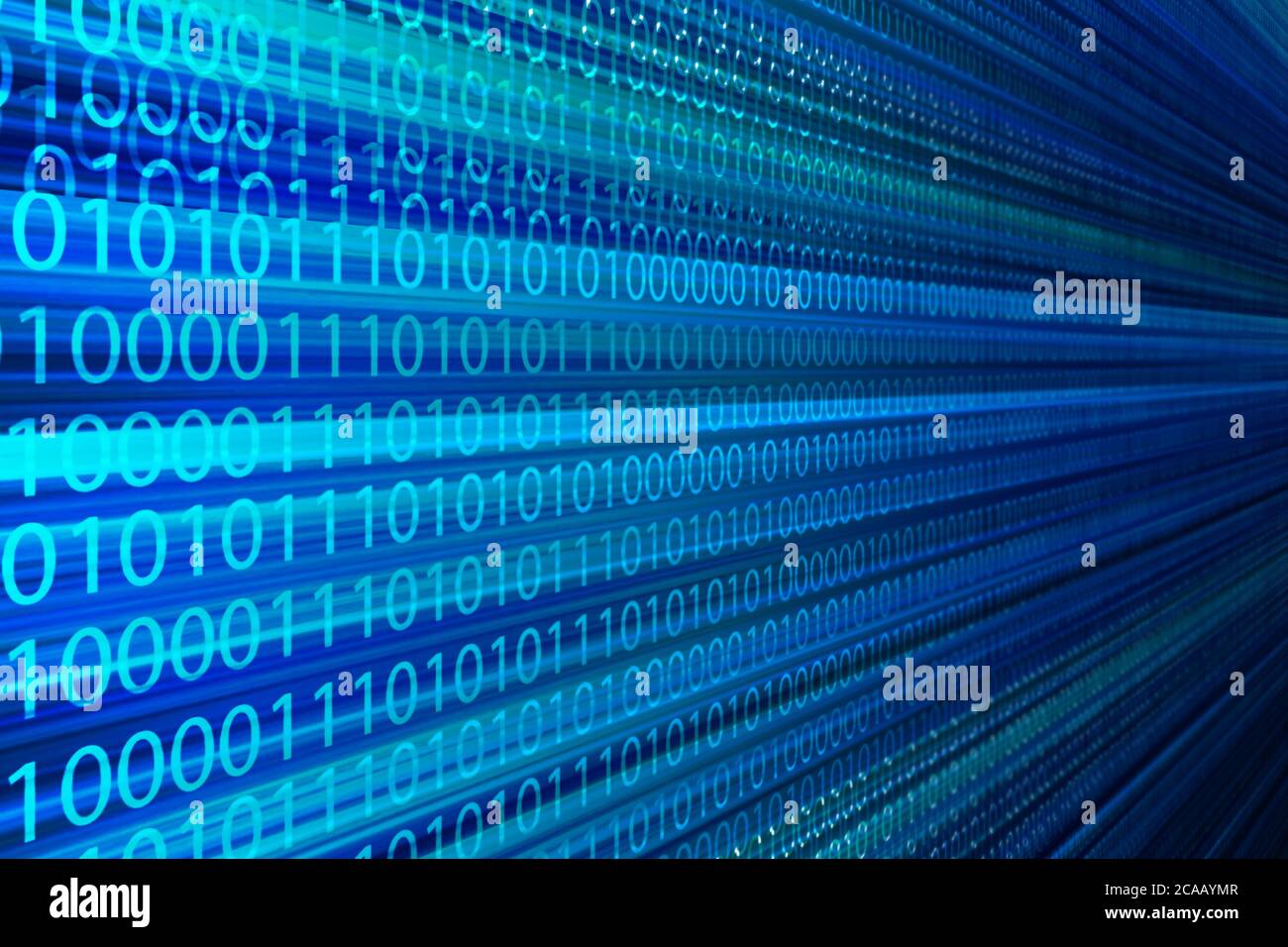 series of bianry code creating a background image using 3d package and ...