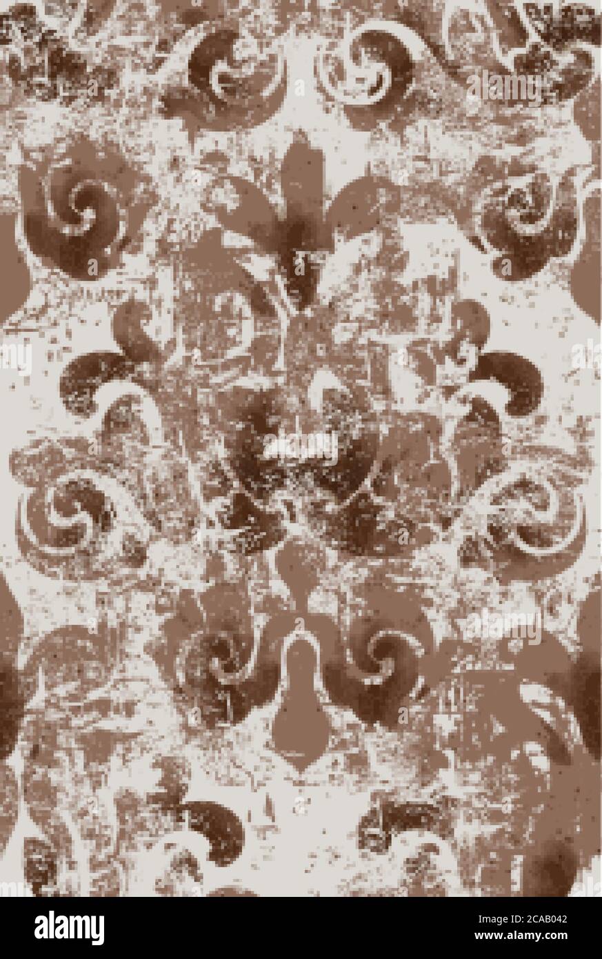 Rich Elegant design in royal style. Floral and swirl element. Vintage ...