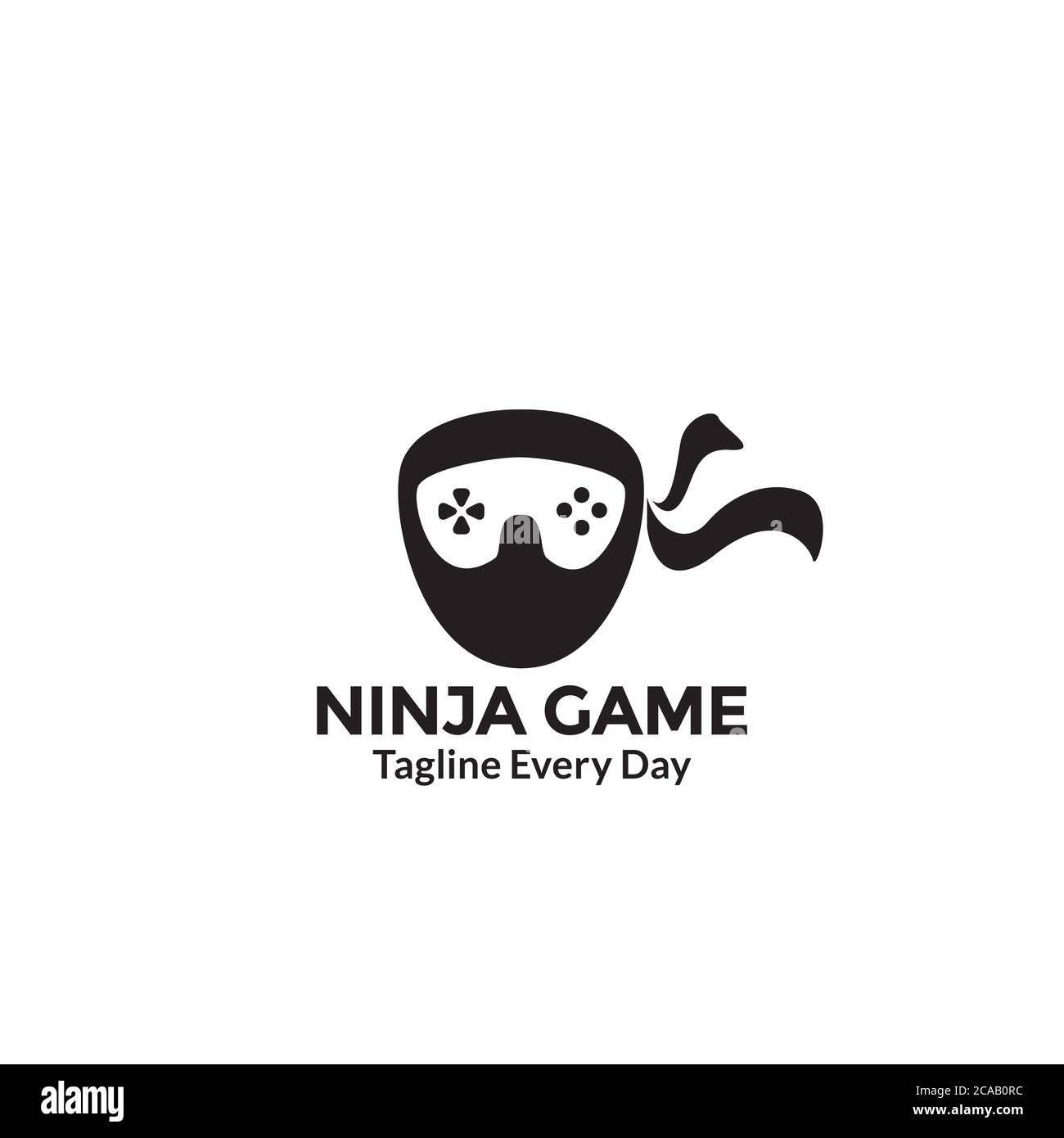 Gaming ninja logo Stock Vector Images - Alamy
