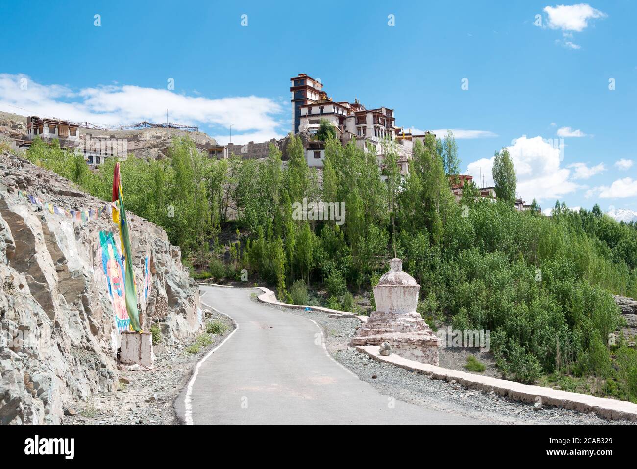 Ladakh, India - Beautiful scenic view from Matho Village in Ladakh ...