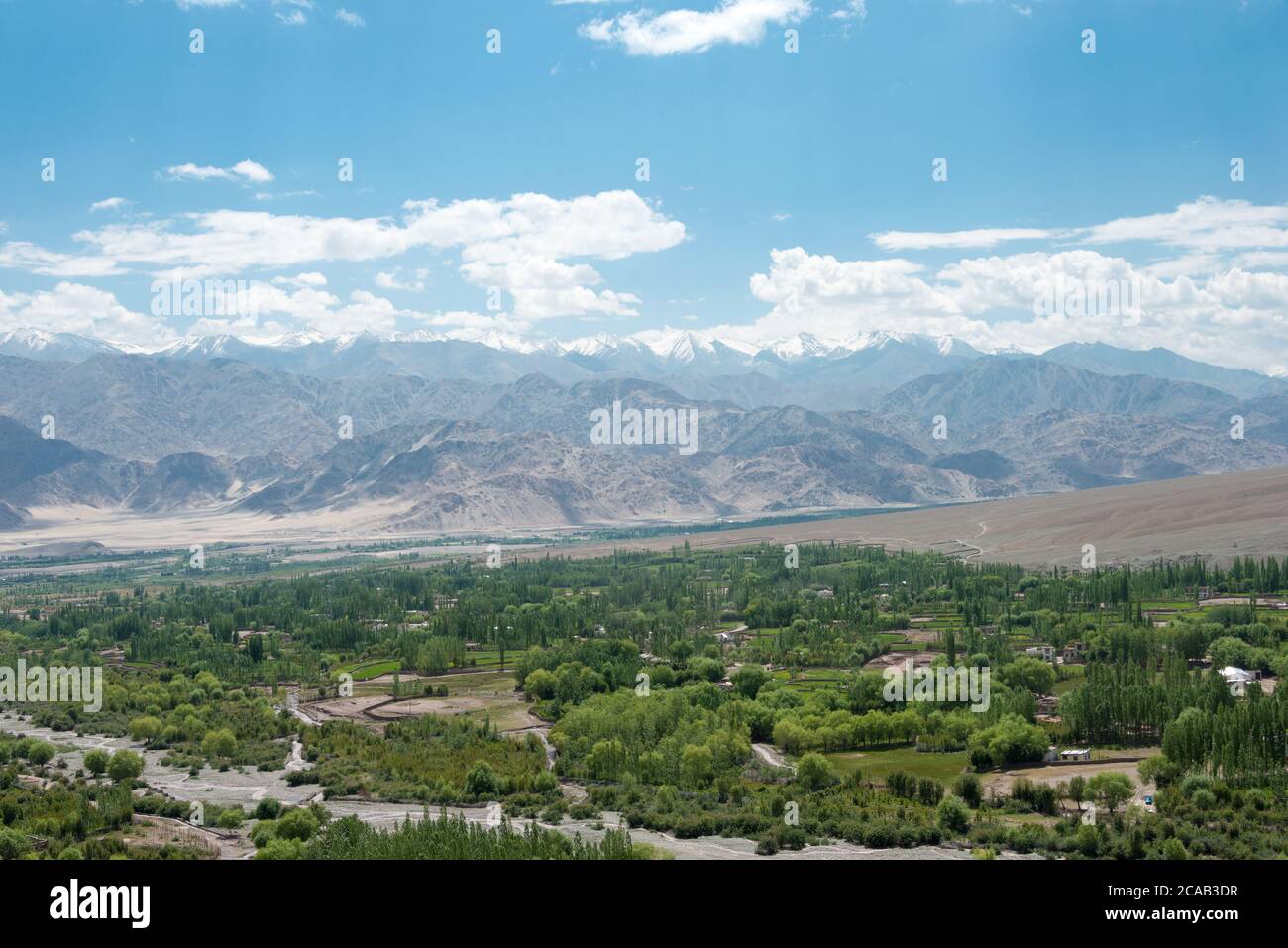Ladakh, India - Beautiful scenic view from Matho Village in Ladakh ...