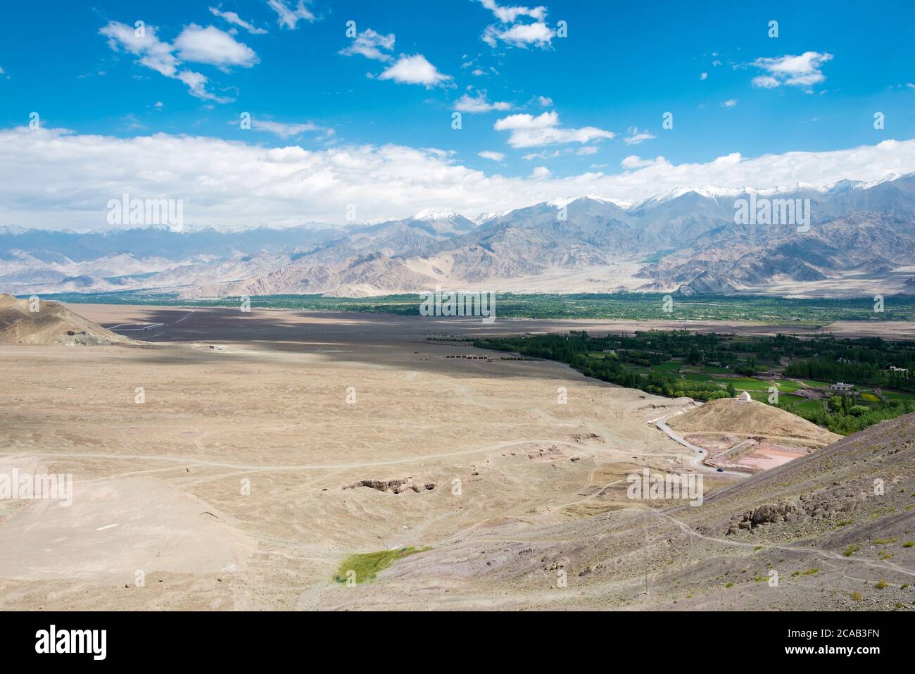 Ladakh, India - Beautiful scenic view from Matho Village in Ladakh ...
