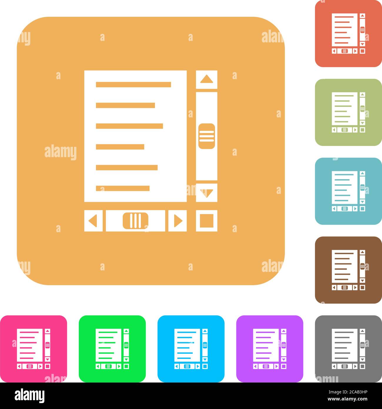 Scrollbarscrollbar hi-res stock photography and images - Alamy