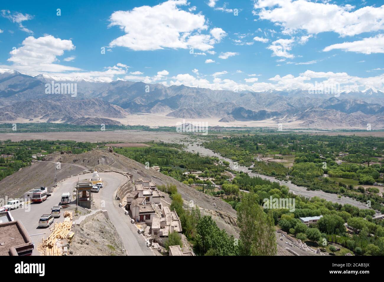 Ladakh, India - Beautiful scenic view from Matho Village in Ladakh ...