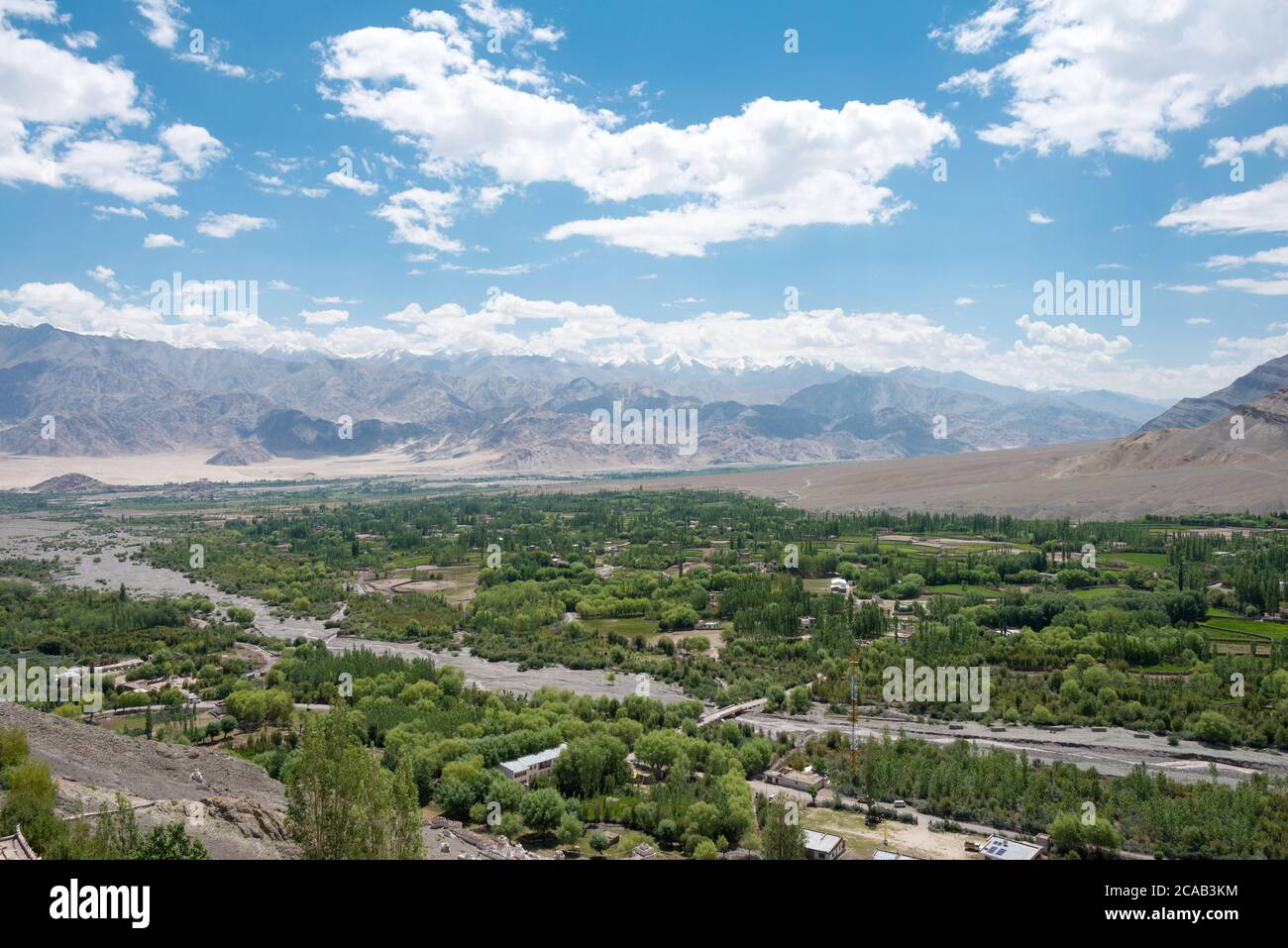 Ladakh, India - Beautiful scenic view from Matho Village in Ladakh ...