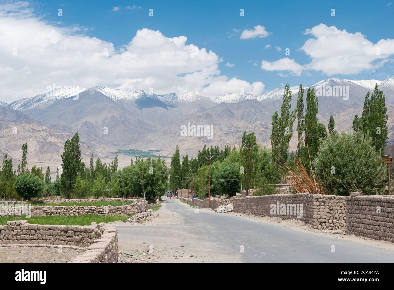 Ladakh, India - Beautiful scenic view from Between Matho Village and ...