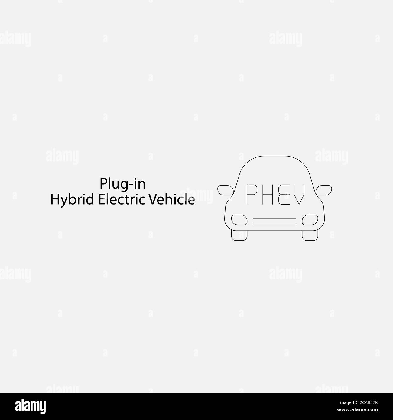 BEV,EV,Battery Electric Vehicle Icon.Electric car icon and charger ...