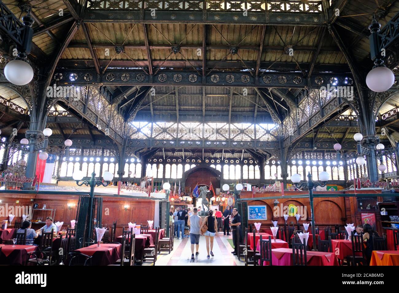 Chile Santiago - Central Market San Pablo (Mercado Central de Santiago ...