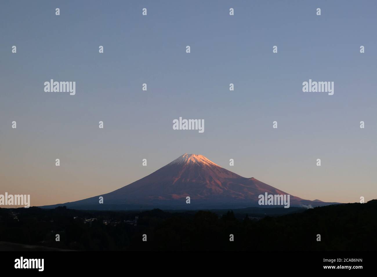 Japan’s Mt. Fuji is an active volcano about 100 kilometers southwest of ...