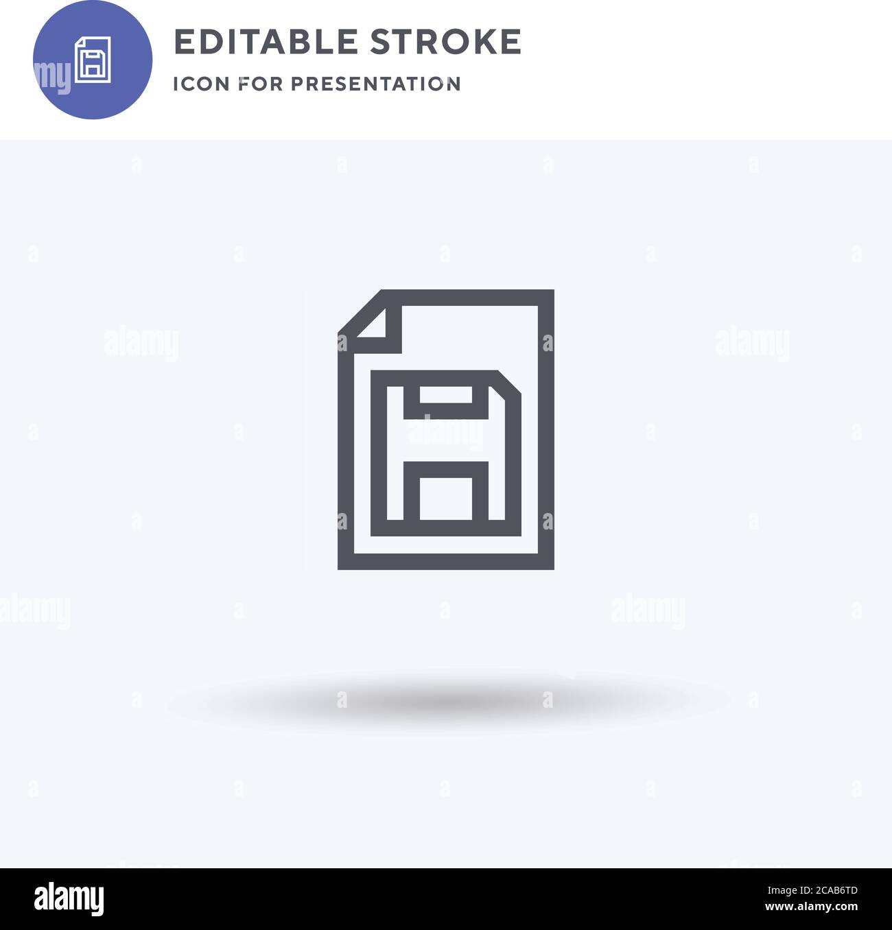 Draft icon vector, filled flat sign, solid pictogram isolated on white ...