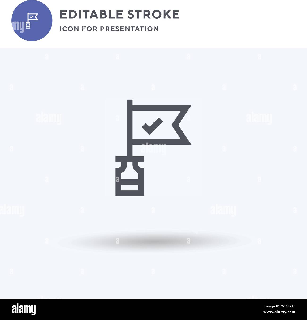 Success icon vector, filled flat sign, solid pictogram isolated on ...