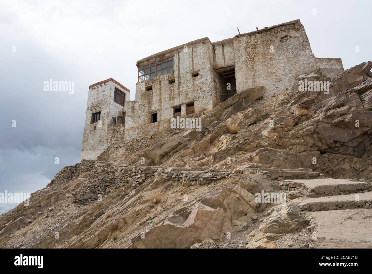 Ladakh, India - Nyoma Monastery (Nyoma Gompa) in Nyoma, Ladakh, Jammu ...
