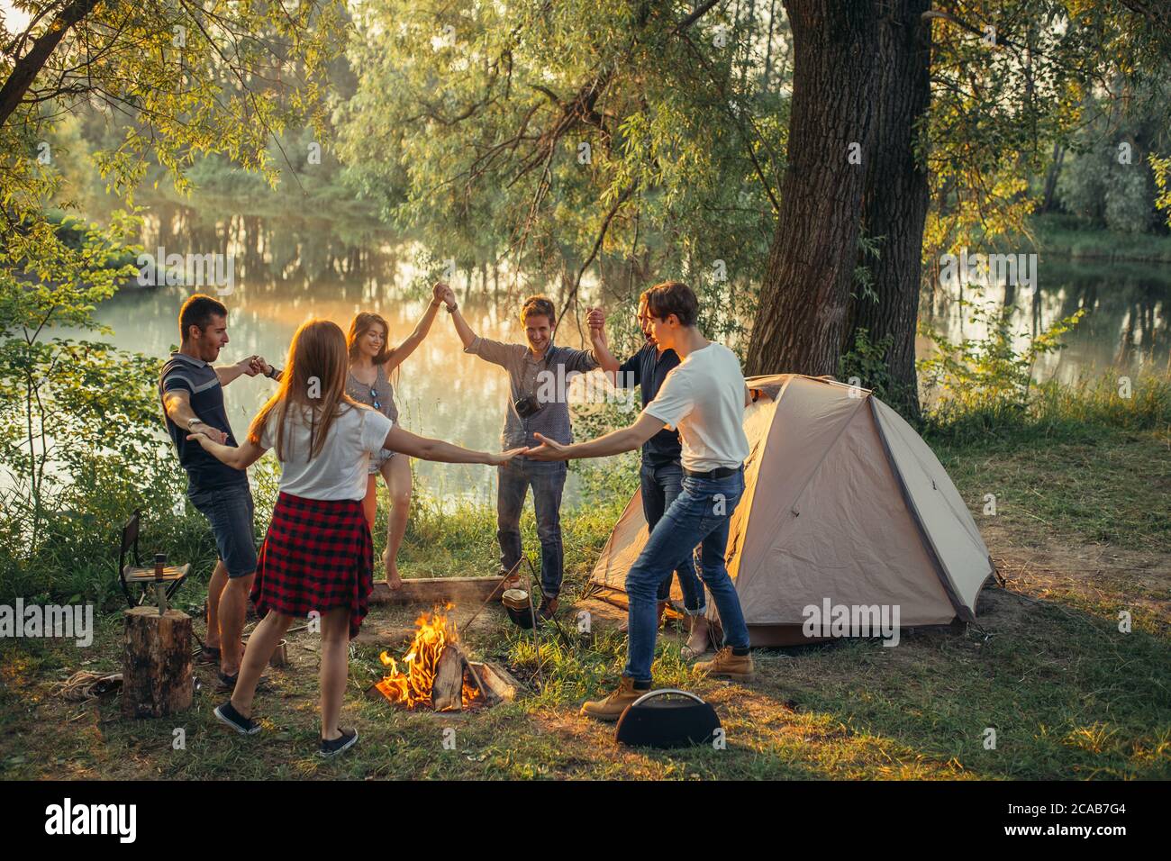 People In Harmony With Nature