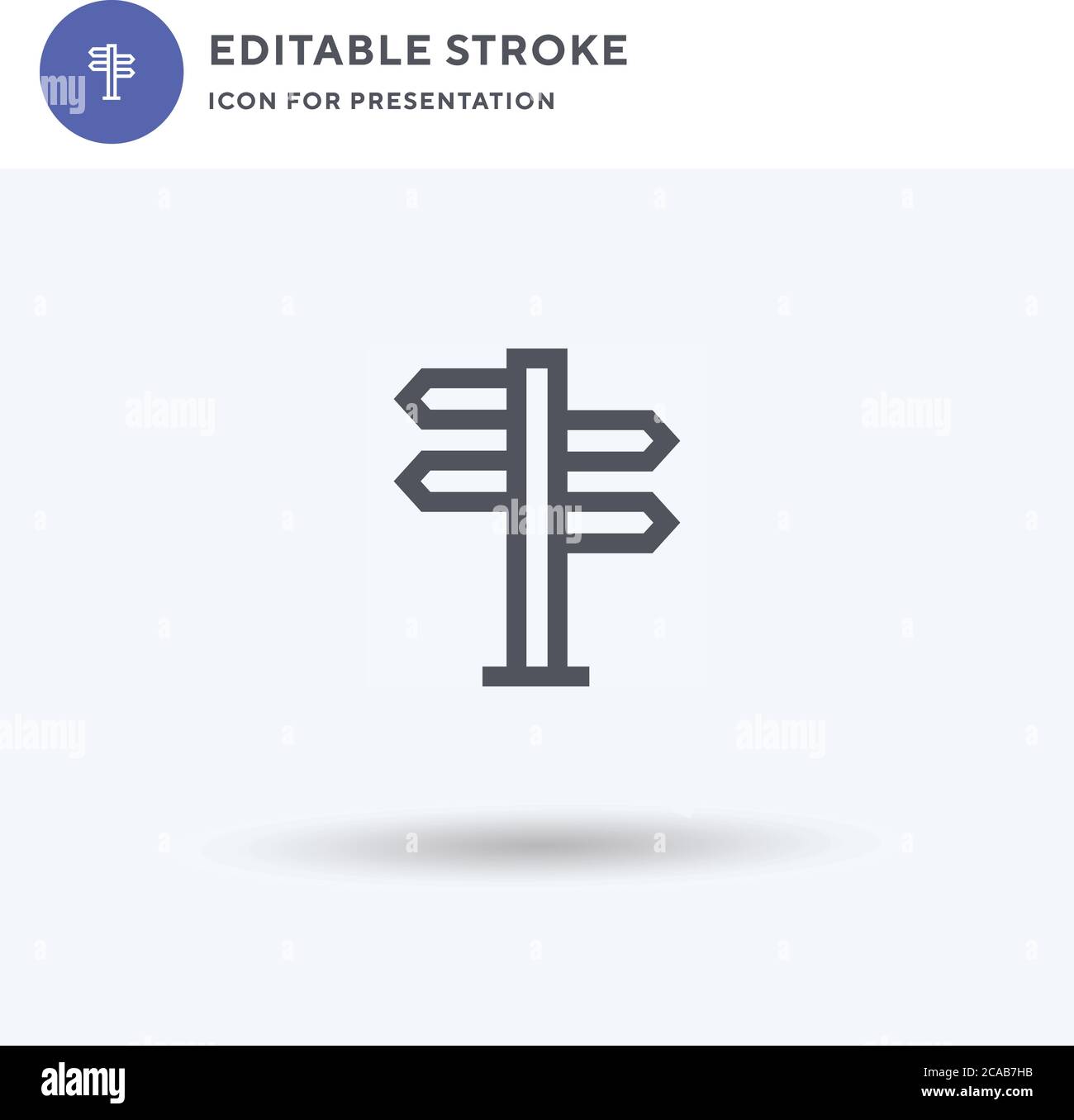 Signage icon vector, filled flat sign, solid pictogram isolated on ...