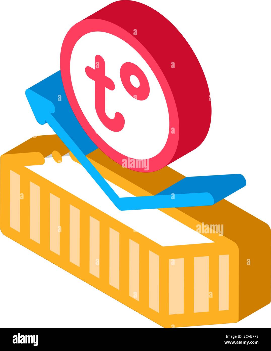 roof heat resistant layer isometric icon vector illustration Stock ...