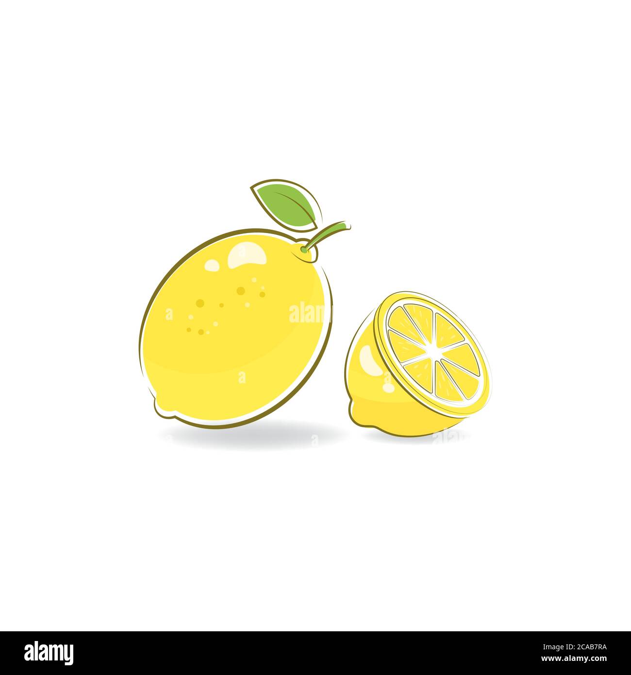 Lemon drop illustration Stock Vector Images - Alamy