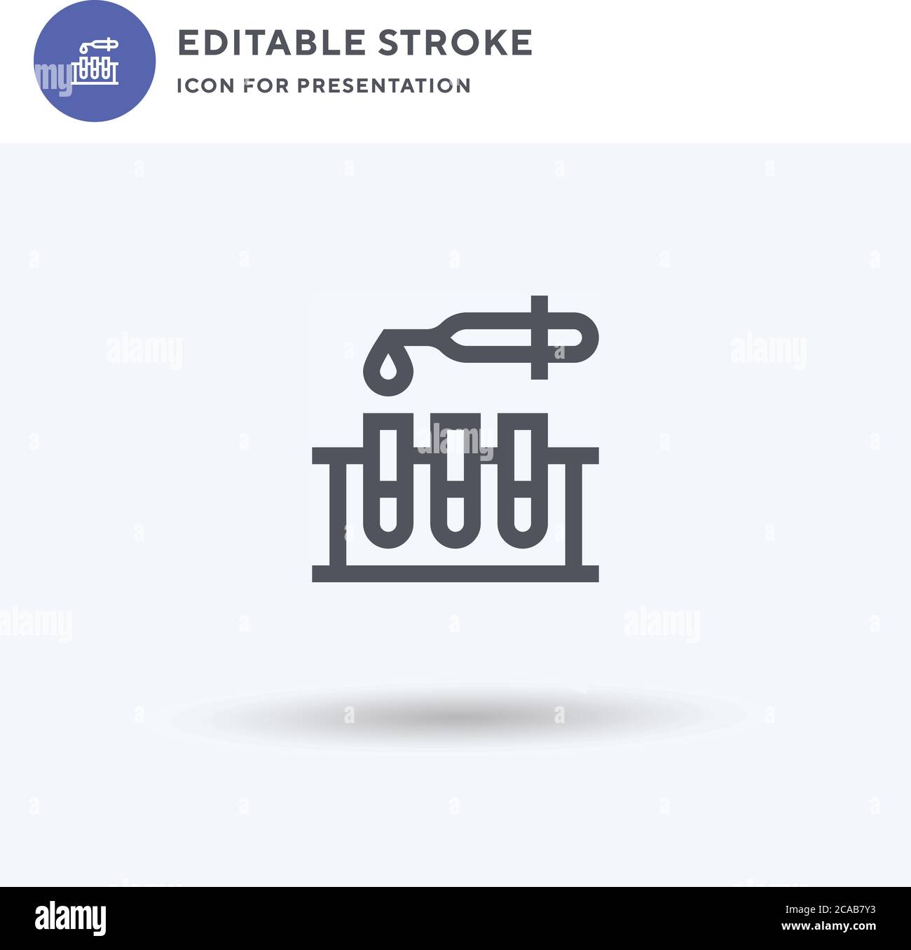 Research icon vector, filled flat sign, solid pictogram isolated on ...