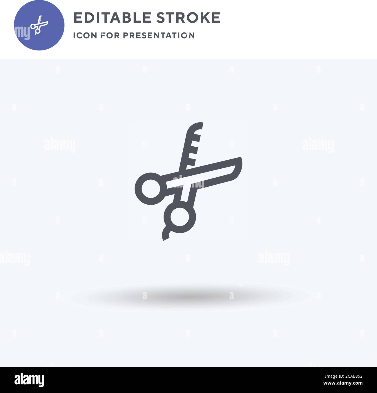 Grooming icon vector, filled flat sign, solid pictogram isolated on ...