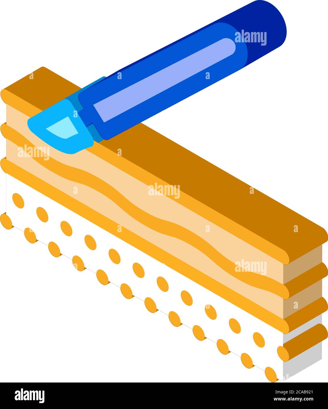 surgical incision isometric icon vector illustration Stock Vector Image ...