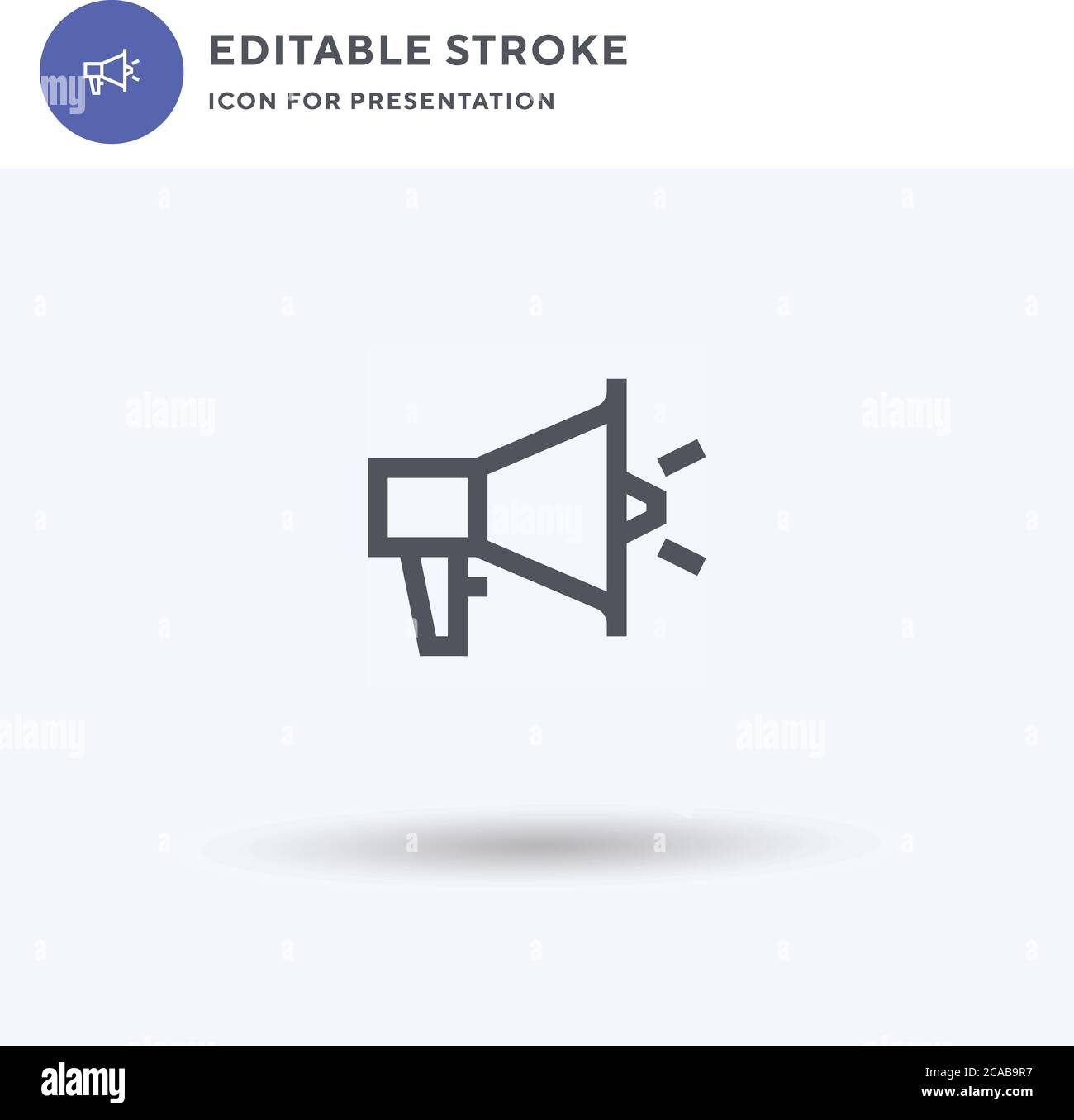 Propaganda icon vector, filled flat sign, solid pictogram isolated on ...